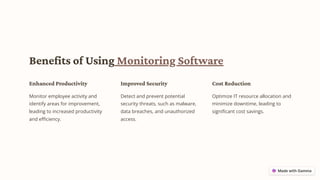 computer monitoring software - workforcenext | PPT