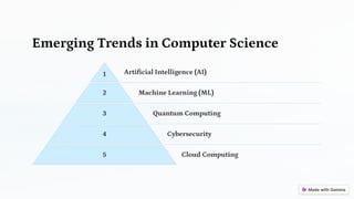 Introduction to computer science an information technology | PPT
