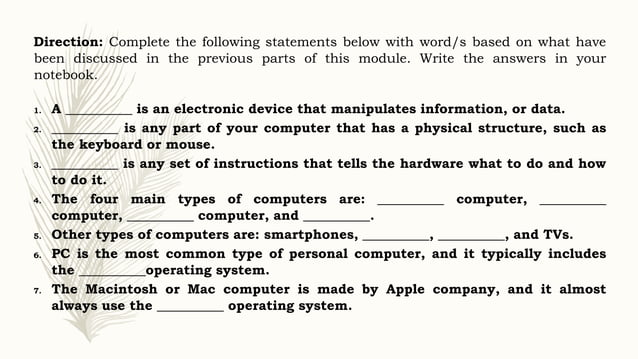 Css - INTRODUCTION-TO-COMPUTER- Lesson 1pptx | PPTX