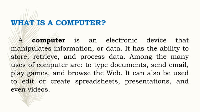 Css - INTRODUCTION-TO-COMPUTER- Lesson 1pptx | PPTX