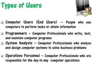 Introduction to-computers | PDF