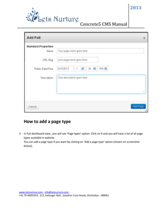 Introduction to-concrete-5 | PDF | Web Design and HTML | Internet