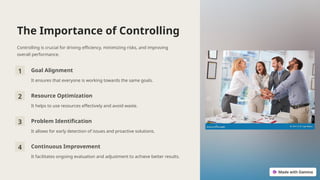 Pengertian tentang controling dalam manajemen | PPT
