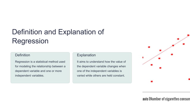 Introduction To Correlation And Regressionpptx