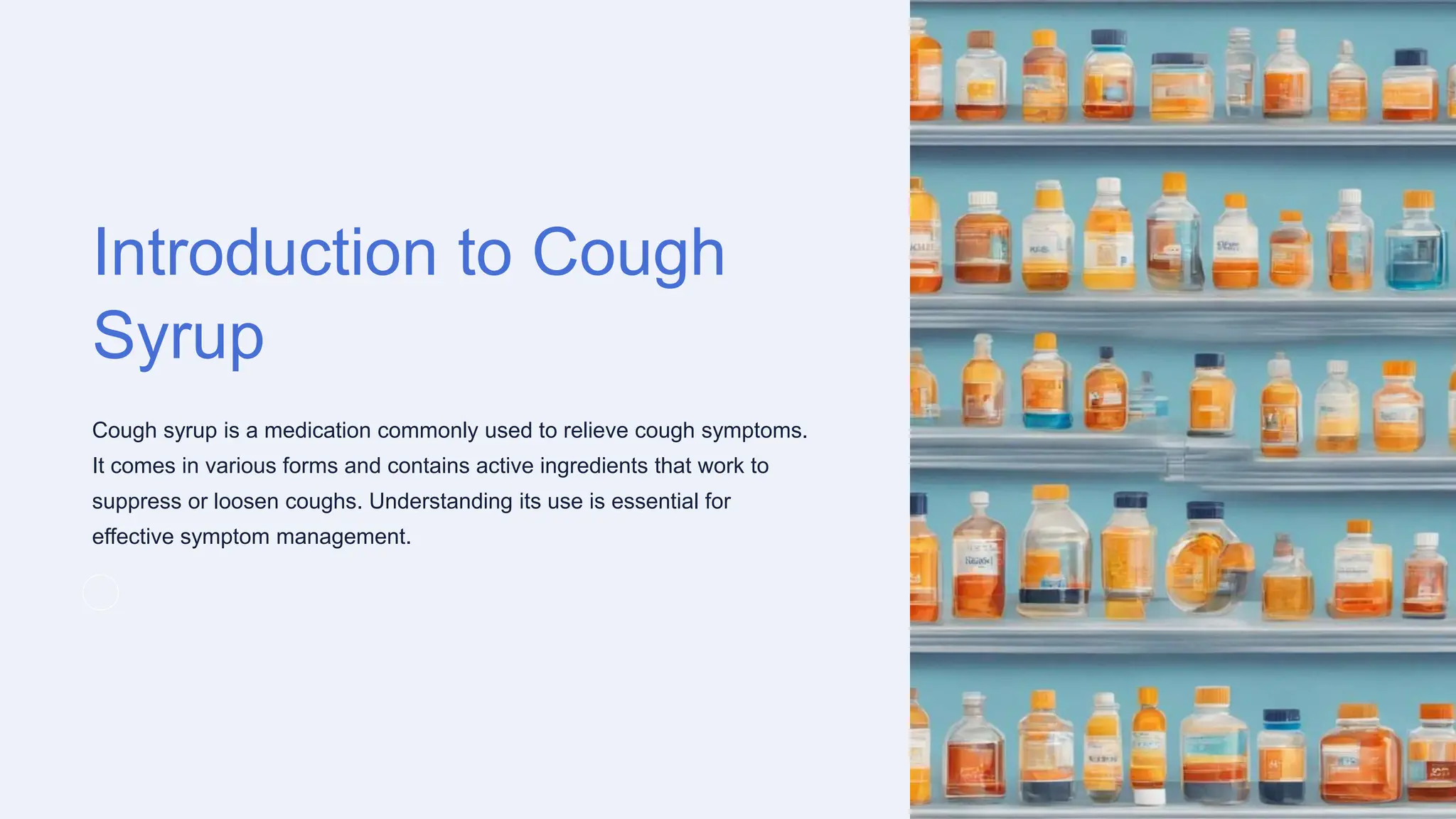 Introduction-to-Cough-Syrup.... medicine | PPTX