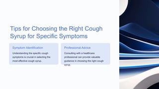 Introduction-to-Cough-Syrup.... medicine | PPTX