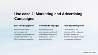 Introduction-to-CPaaS / what is cpass industry | PPT