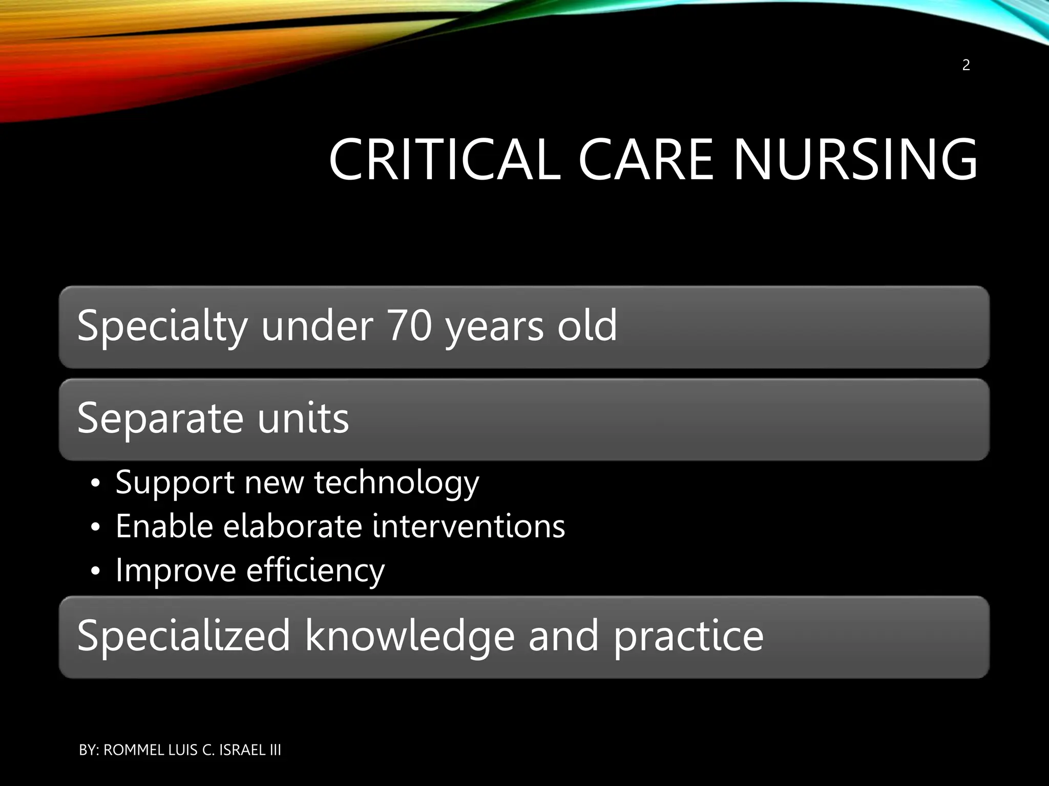 INTRODUCTION TO CRITICAL CARE | PPTX