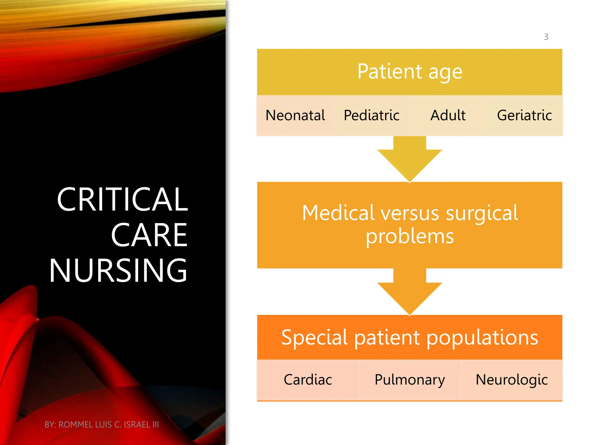 INTRODUCTION TO CRITICAL CARE | PPTX