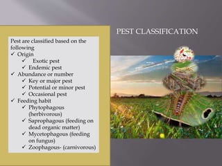 Introduction to-crop-pest-management | PPTX