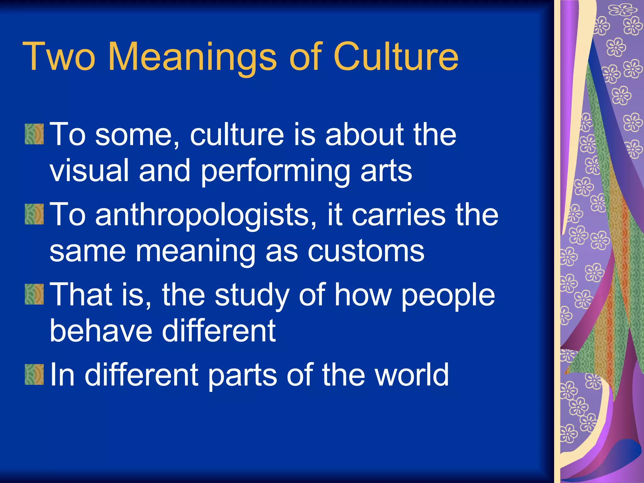 Introduction to Cross-Cultural Comparison | PPT