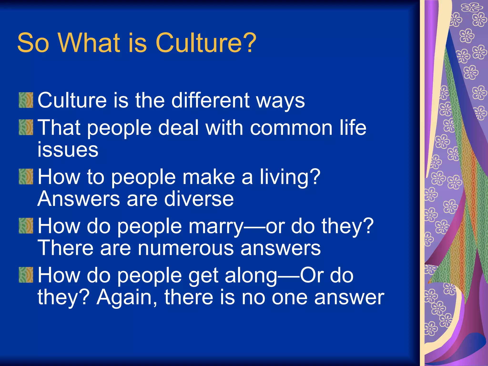 Cultures Of the World | PPT