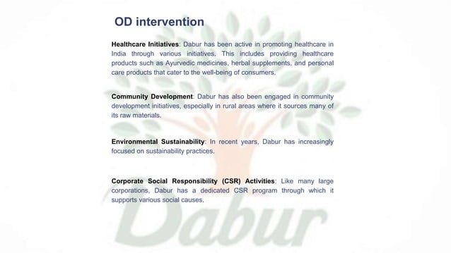 Introduction-to-Dabur-1.ppt in accordance with organisational change ...