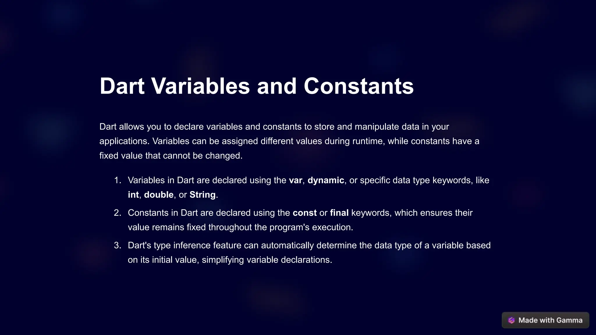 pembelajaran tentang dart dalam bahasa inggris | PPT