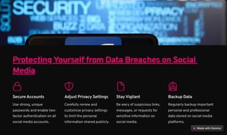 Data Breaches and Social Media: yugg.cloud | PDF