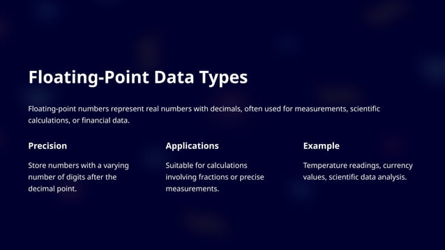 Data Types -Introduction to Data types-Data Types-Types of Data | PPT