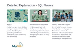 Introduction-to-Databases-SQL-Flavors | PDF