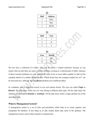 Introduction to-dbms | PDF