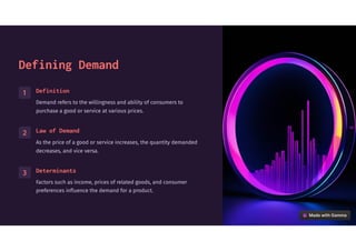 Introduction-to-Demand-and-Supply and law of demand | PDF | Business ...