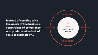 Putting the Customer at the Core - Design Thinking and Insurance | PDF