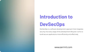 Devsecops – Aerin IT Services | PPT