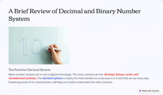 Introduction-to-Digital Electronics Concept | PPT