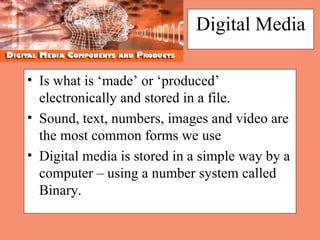 Introduction to Digital Media | PPT