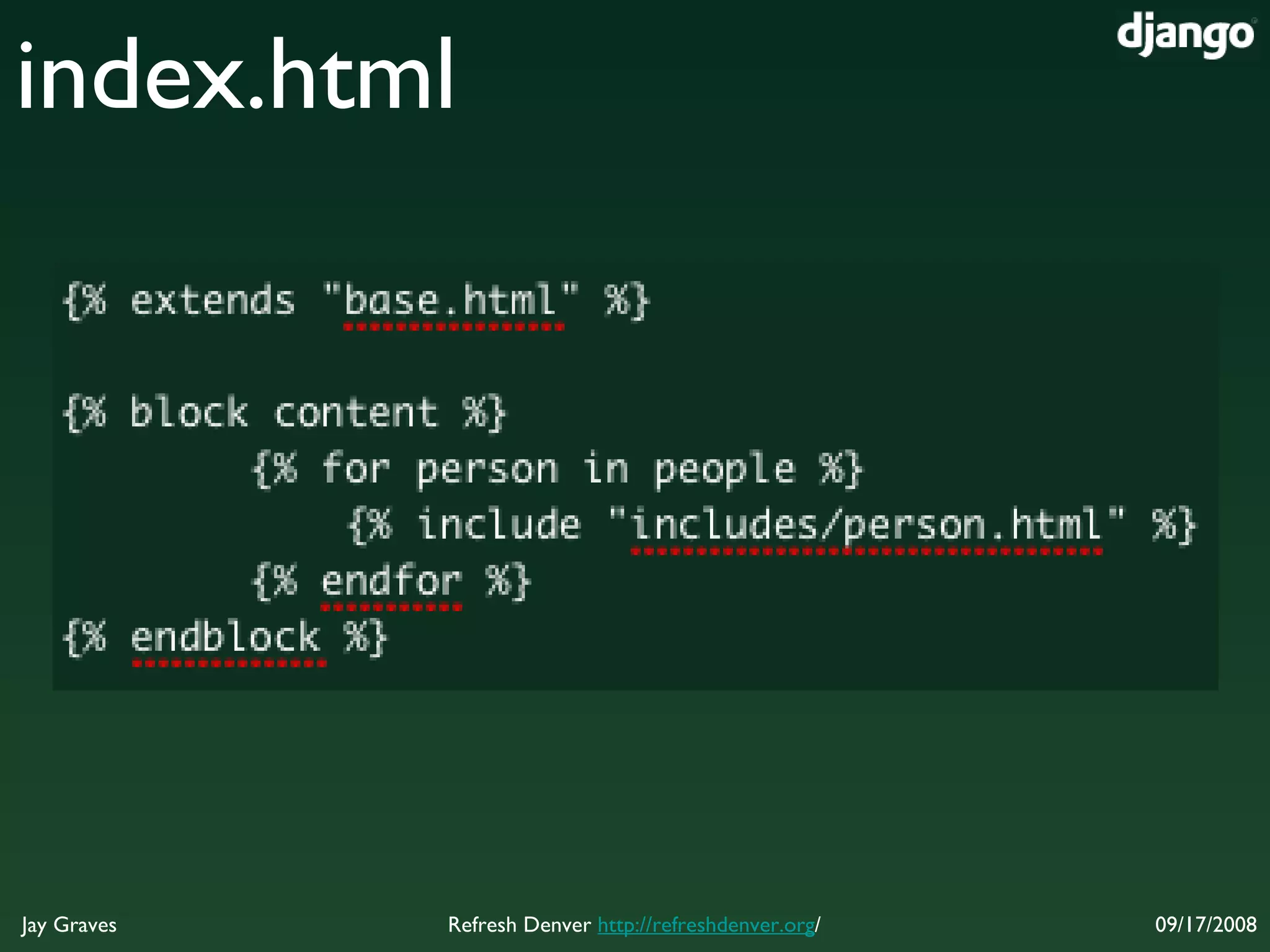 Introduction To Django | PPT