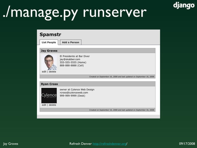 Introduction To Django | PPT | Technology & Computing