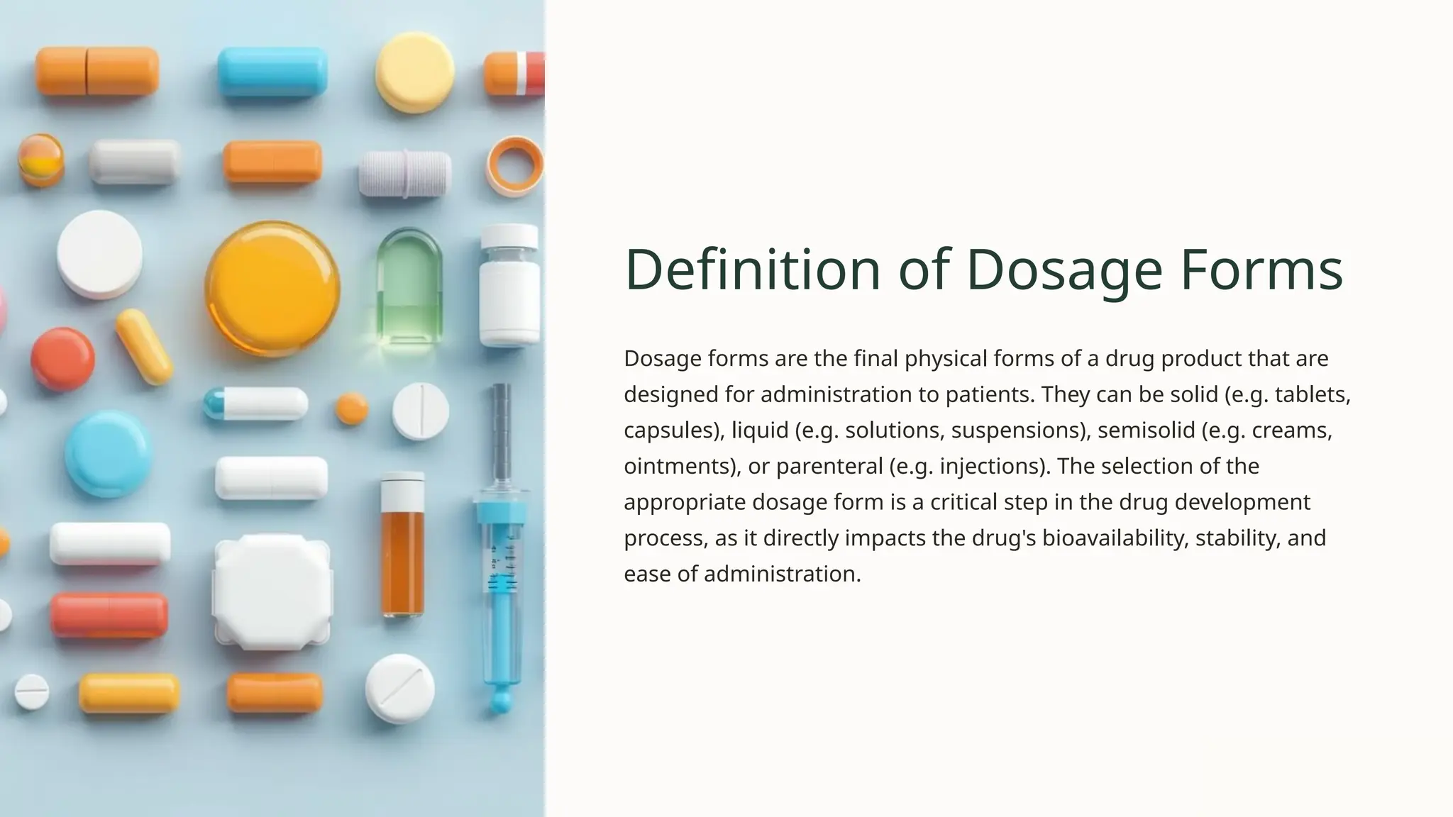 Introduction to Dosage Forms and it's types on Slideshare by Raj Kumar ...