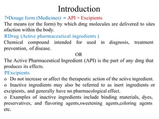Introduction-to-dosage-forms-Suryakant Jha-Assistant Professor ...