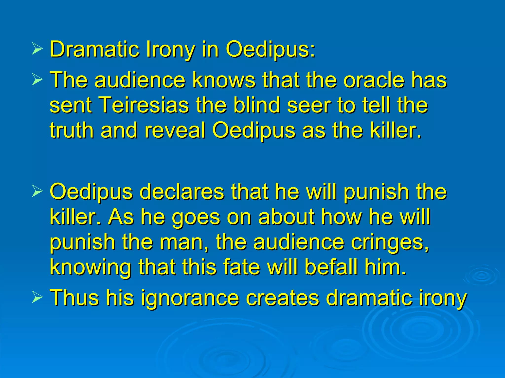 Introduction To Drama Conventions Oedipus And House Of Ba(2) | PPT ...