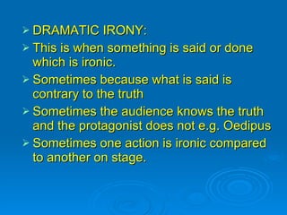 Introduction To Drama Conventions Oedipus And House Of Ba(2) | PPT ...