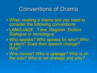 Introduction To Drama Conventions Oedipus And House Of Ba(2) | PPT ...