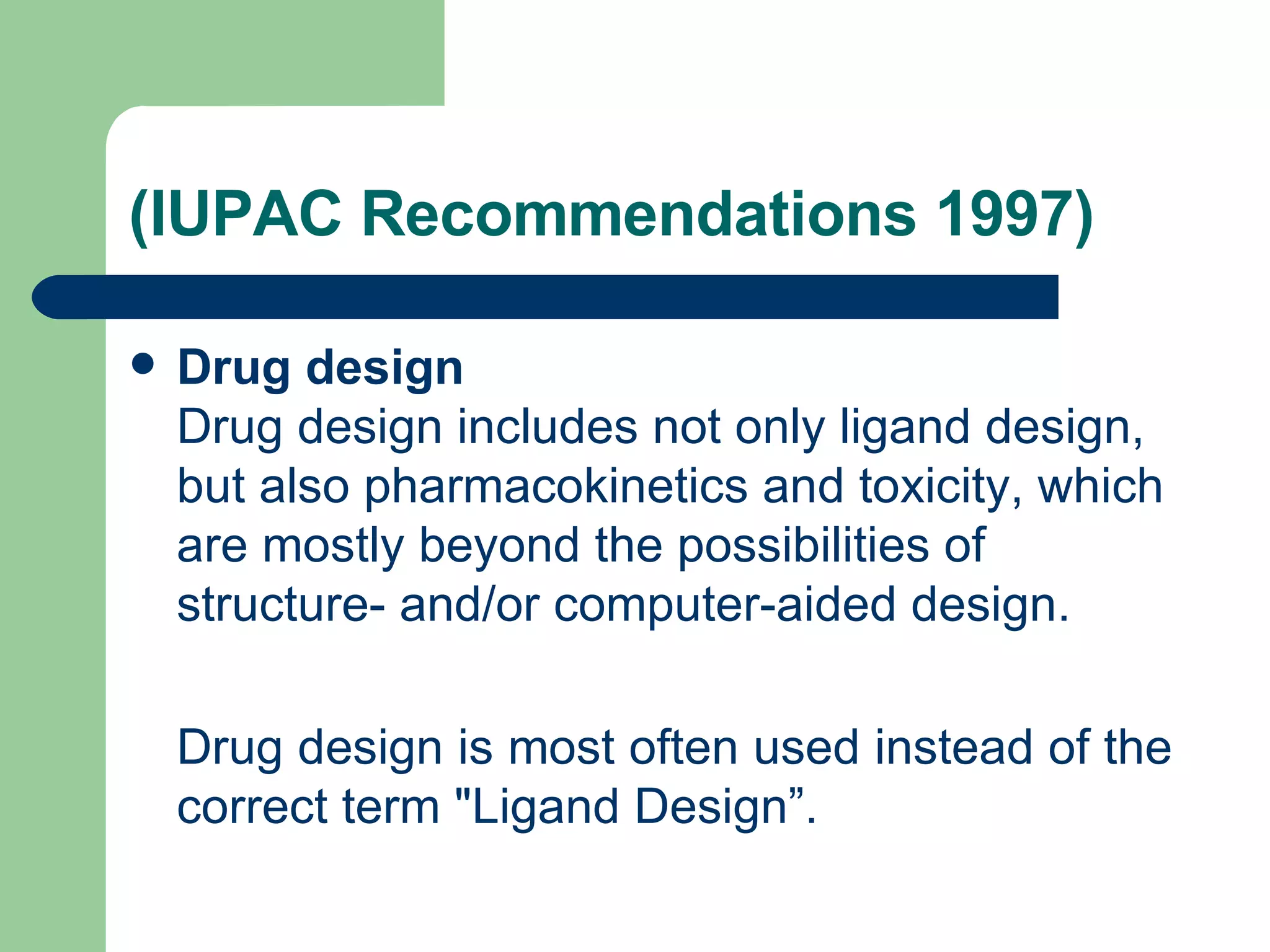 Introduction To Drug Discovery | PPT