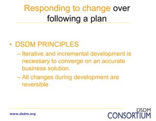 Introduction to DSDM | PPT