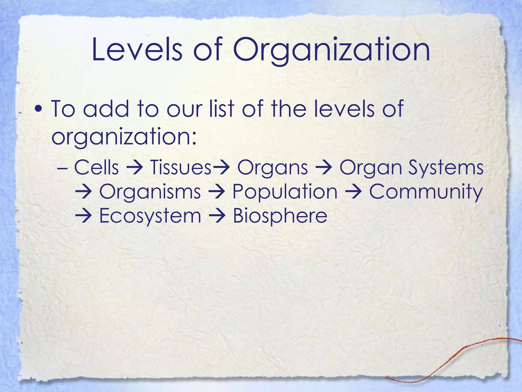 Introduction To Ecology | PPT