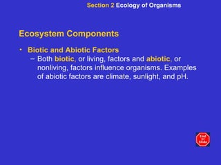 Introduction To Ecology | PPT