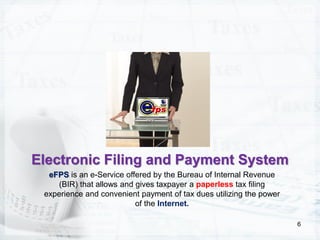 Electronic Filing and Payment System For Entrepreneurs, Self-Employed ...