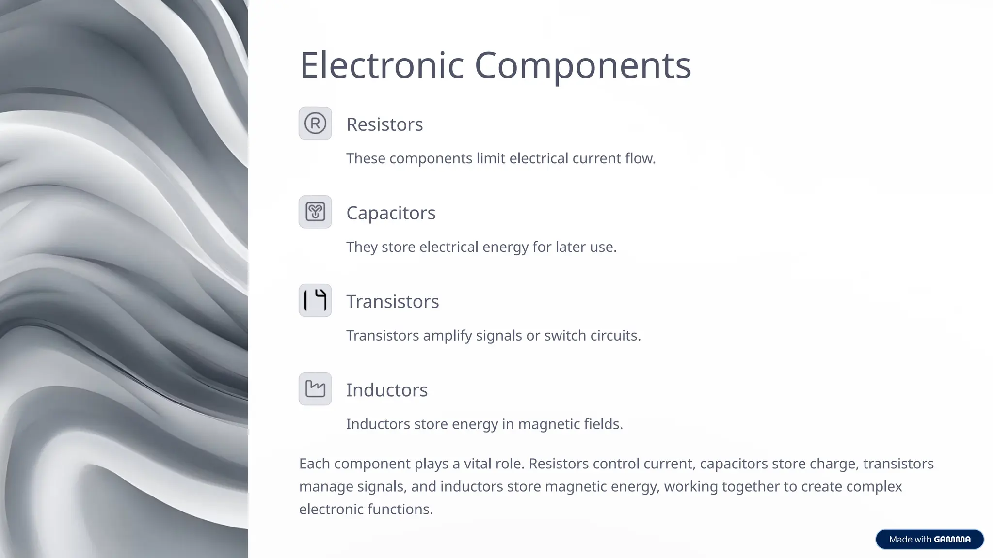 "Basic Electronics Explained with Real-World Examples" | PPTX