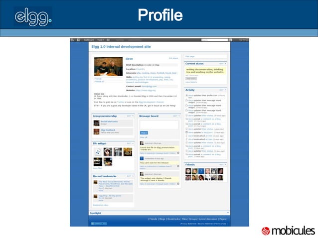 Introduction to ELGG, the Open Source Social Network Platform | PPT