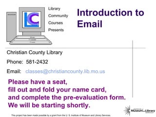 Introduction To Email | PPT