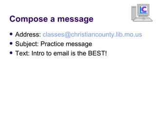 Introduction To Email | PPT | Email | Internet