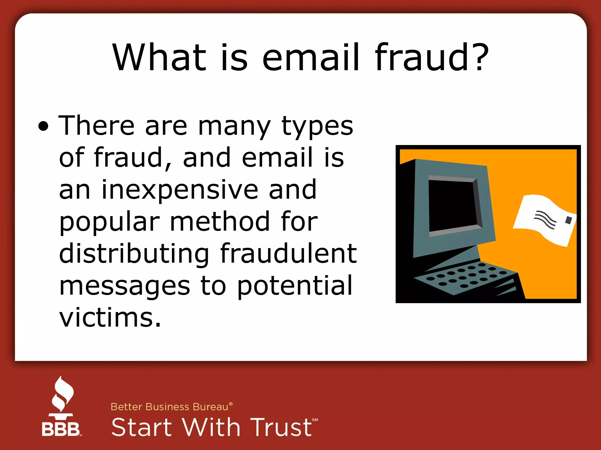 Introduction to Email Fraud | PPT | Email | Internet