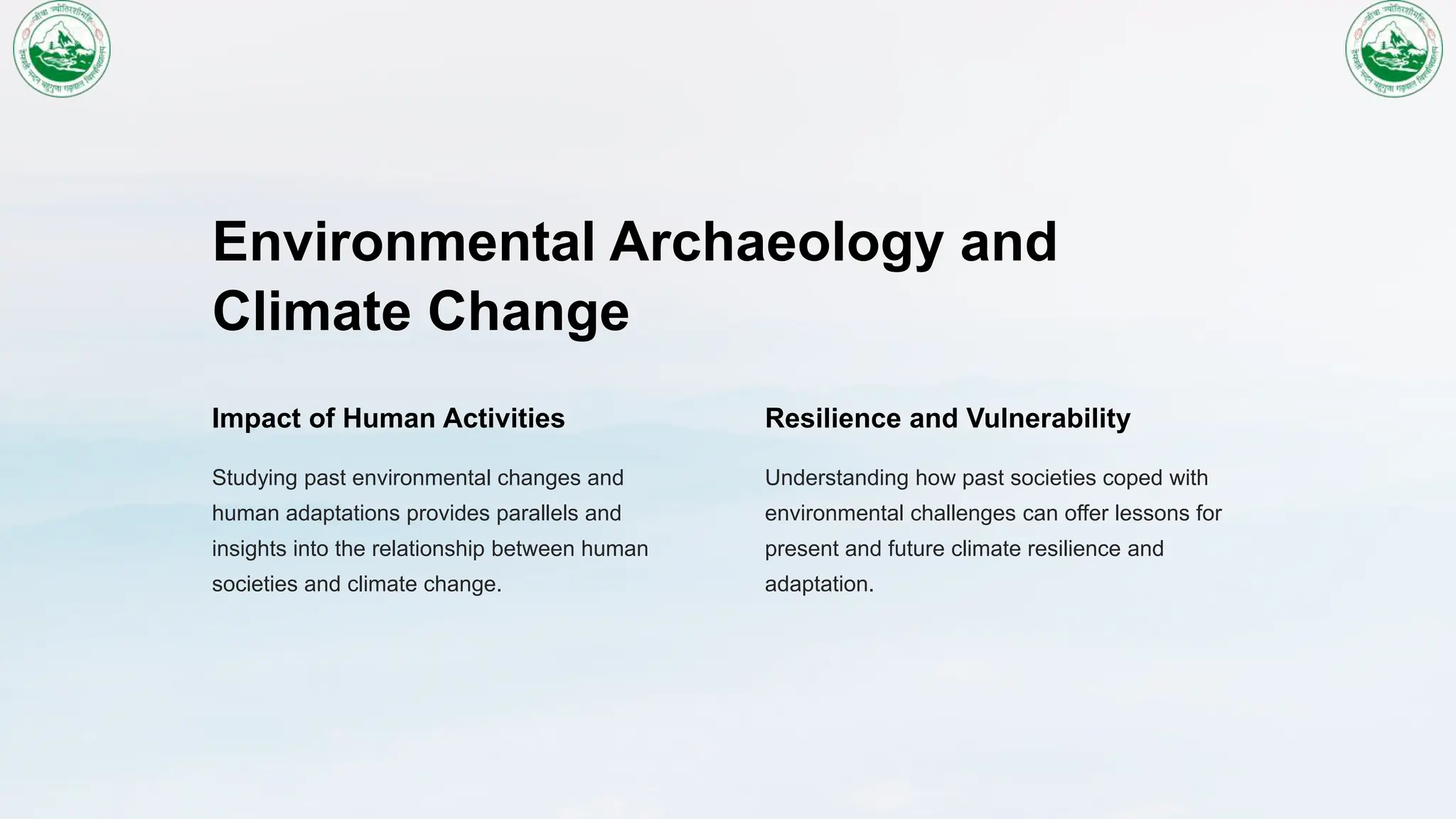 Introduction-to-Environmental-Archaeology.pptx | Geology | Science