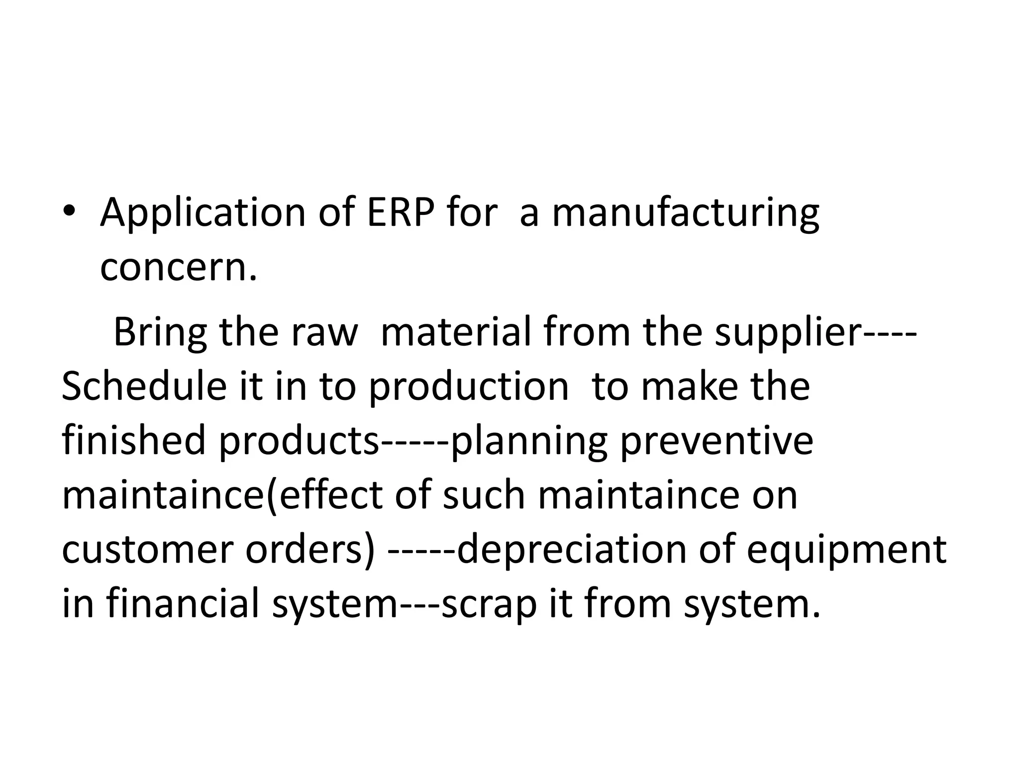 Introduction to ERP based Enterprise system | PPTX