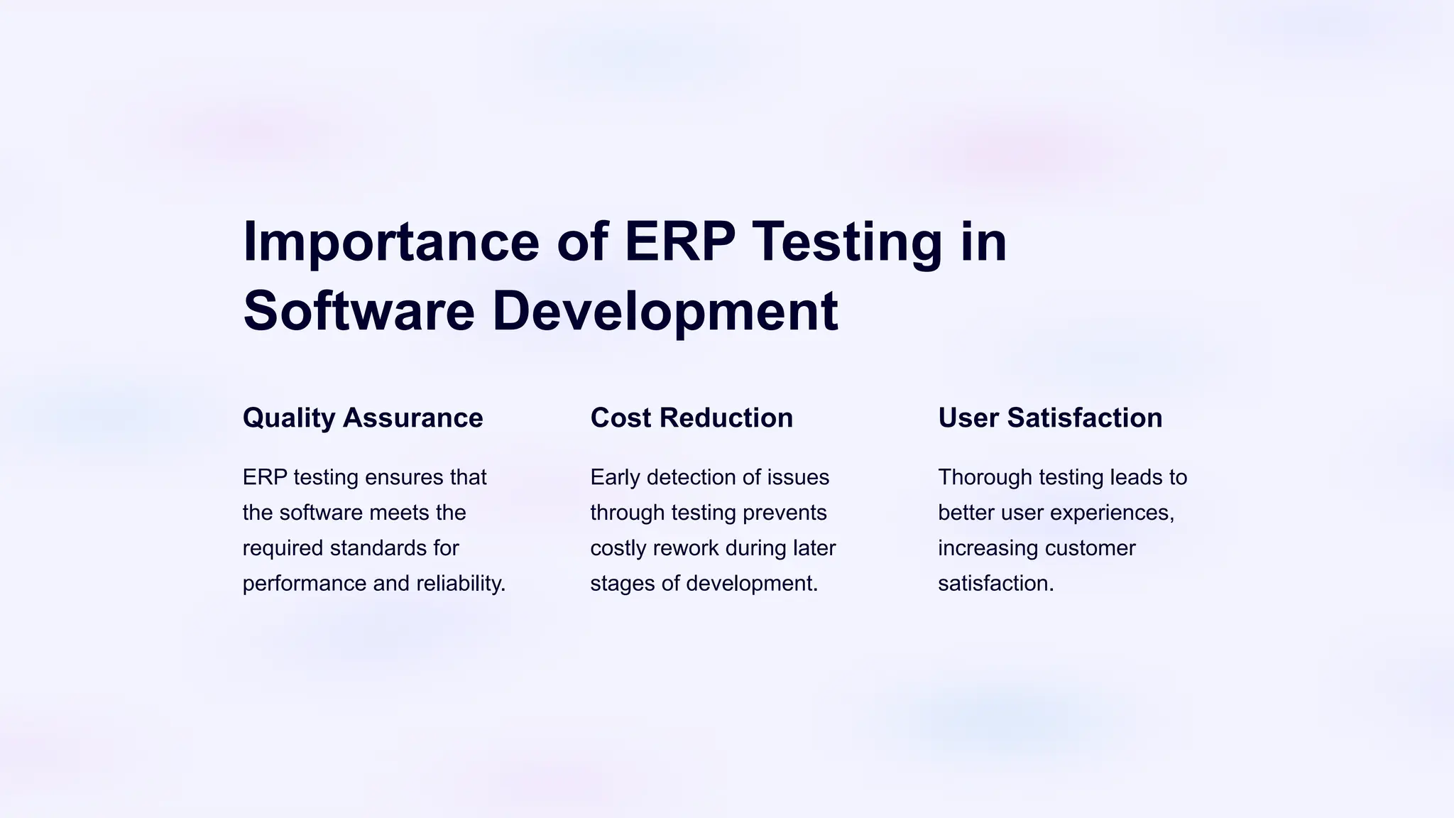 Types of ERP Testing & Its Different Phases | PPT Types of ERP Testing & Its Different Phases | PPT
