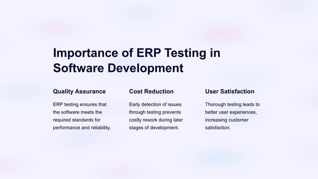 Types of ERP Testing & Its Different Phases | PPTX