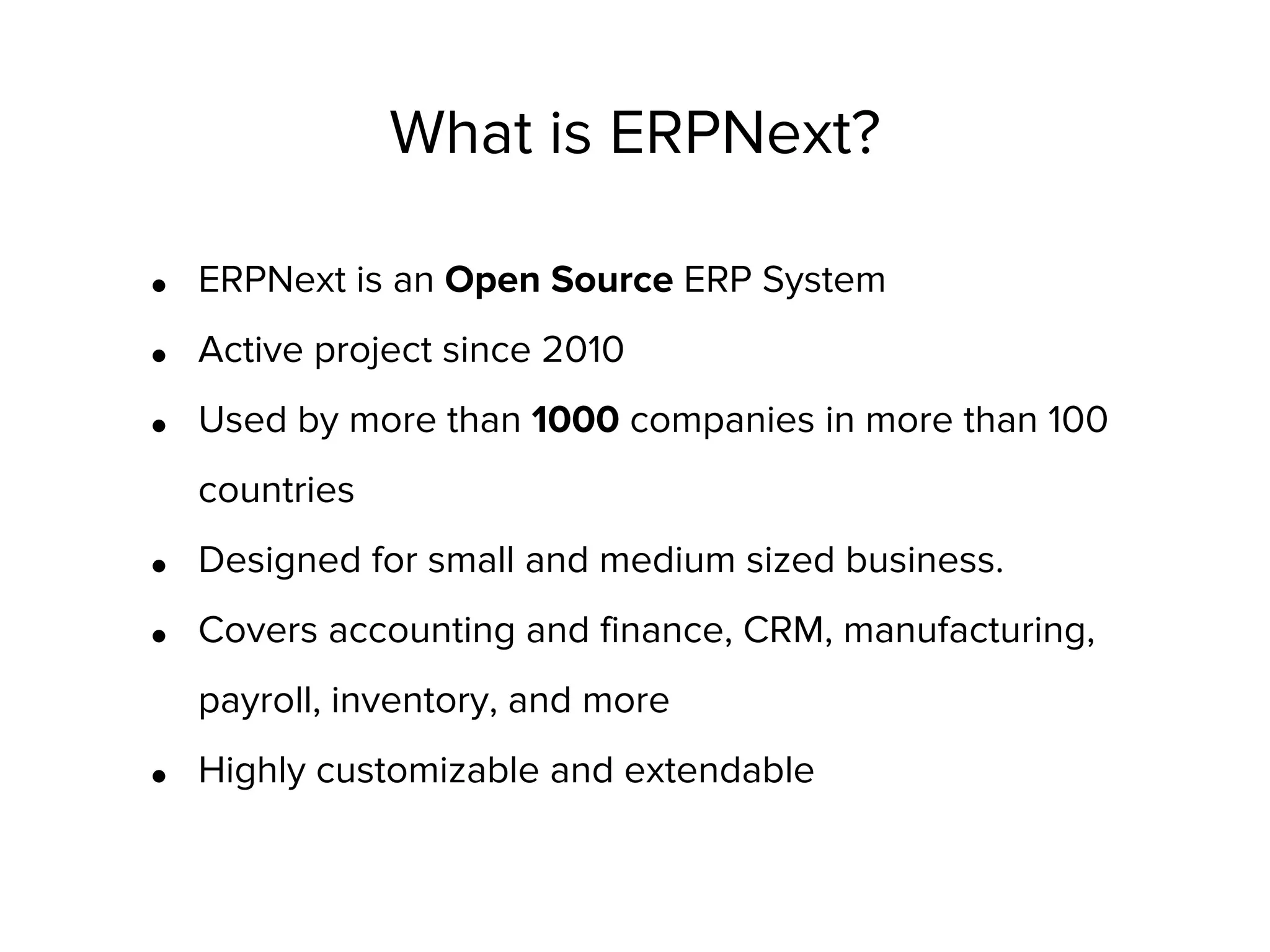 Introduction to-erp next | PDF