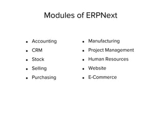 Introduction to-erp next | PDF